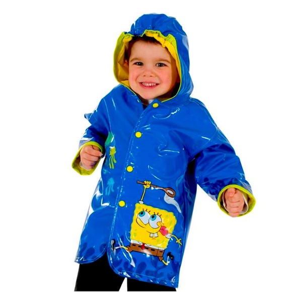 SpongeBob Squarepants | Jackets & Coats | Spongebob Raincoat | Poshmark